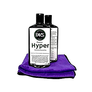 Paks Hyper Carnauba Auto Wax | Thick Professional Grade Cleaner Wax | Long Lasting UV Protection | Applicable By Machine or By Hand | Finnish Enhancer | Luminous Reflective Gloss | Anti Corrosion Sealant | Safe For All Paint Colors| Supreme Paint Protecti