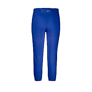 Mizuno Women's Select Belted Softball Pant, Royal , Medium (5252)