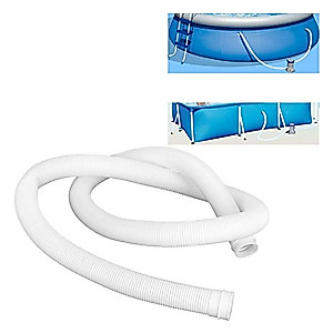 Ruiqas 1.5m Replacement Hose Clips Buckles Clamps Parts for Garden Above Ground Swimming Pools Securing Hoses and Pipes Tube