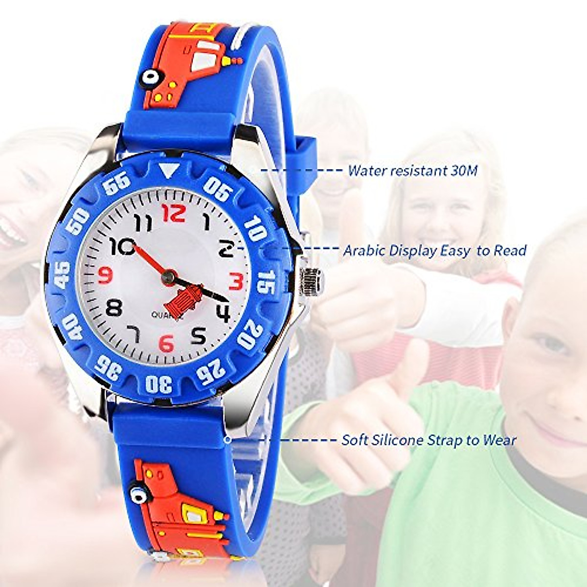 Gifts for 3-12 Year Old Boy Girls, Watch Toys for 4-10 Year Old Boys Girl Age 5-12 Birthday Present for Kids