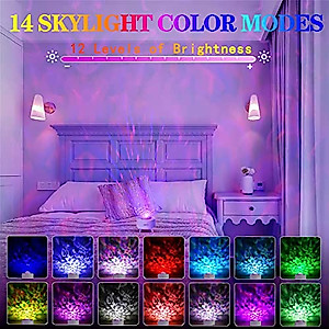 Galaxy Projector Star Projector,Galaxy Light Projector for Bedroom,Star Projector with Music/Remote Control/Timer/Bluetooth Speaker, A Great Choice for a Halloween Christmas