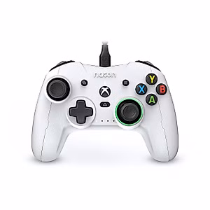RIG Nacon Revolution X Officially Licensed Xbox Controller for Xbox Series X|S, Xbox One, Windows 10, Windows 11 PCs with Hardware, Software Customization and Dolby Atmos 3D Surround Sound (White)