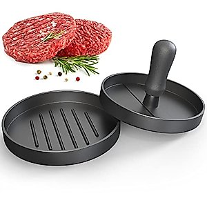 Naitesen Hamburger Press Patty Maker Burger Press Non-Stick Burger Smasher Cooking Gadgets for Kitchen Baking