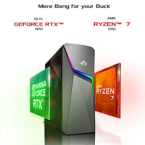 ROG Strix AMD Ryzen 7 3700X 16 1TB HDD 512GB SSD RTX 2070 Super GL10DH-PH772 (Renewed)
