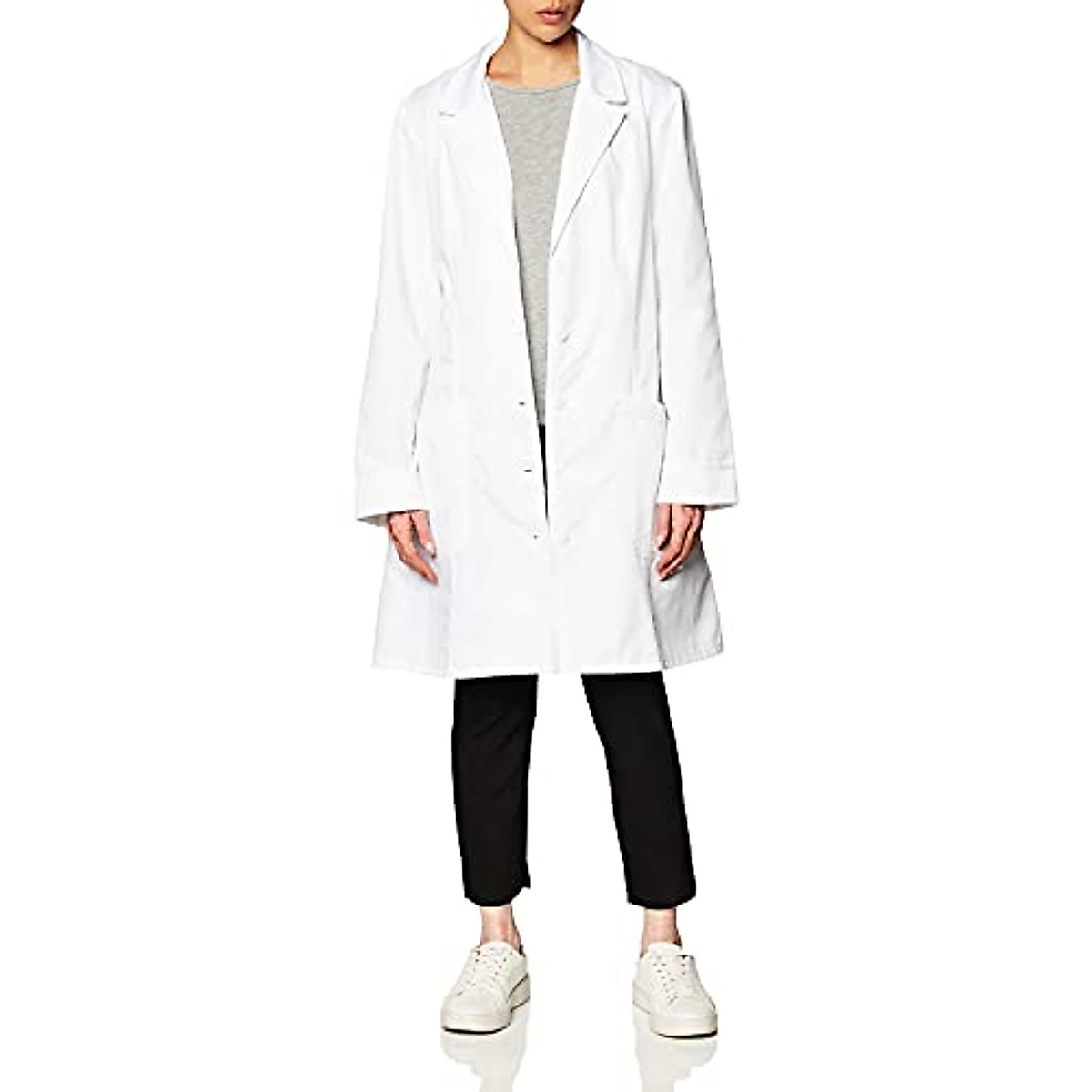 Cherokee Women's Fashion Whites 36 Inch Lab Coat, White, Small
