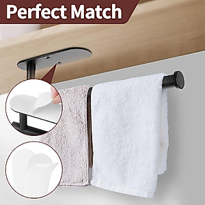 UXIETIN Paper Towel Holder Adhesive,Strong Viscous Wall Mout Paper Towel Holder Under Cabinet Adhesive Strip Replacement,4PCS