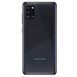 SAMSUNG Galaxy A31 64GB / 4GB - A315G/DSL Unlocked Dual Sim Phone w/Quad Camera 48MP+8MP+5MP+5MP GSM International Version (Prism Crush Black)