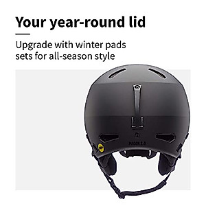 Bern, Macon 2.0 Multisport Helmet, MIPS Matte Black, Small