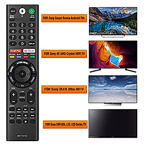 RMF-TX310U Voice Replacement Remote Control Compatible with Sony 4K Smart Bravia TV Models XBR-43X800G XBR-75X800G XBR-65X800G XBR-49X800G XBR-55X800G XBR-85X900F XBR-49X900F XBR-75X900F XBR-65X900F