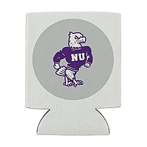Niagara University Secondary Logo Can Cooler - Drink Sleeve Hugger Collapsible Insulator - Beverage Insulated Holder