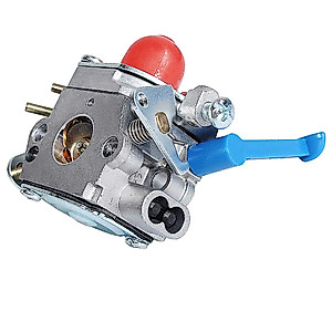 AUMEL 545081848 Carburetor Exhaust Muffler w/Carb Adjustable Tool Kit For Husqvarna 128C 128L 128LDX String Trimmer C1Q-W40A 574031502.