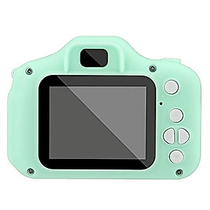 S5E5X Kids Camera Girls Toys for 3 4 5 6 7 8 Year Old Birthday 2 Inch1080P Toddler Camera Portable Children Digital Video Camera for 3-10 Year Old Girl with 128GB SD Card (Green)