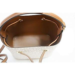 Michael Kors Suri Small Bucket Shoulder Bag (Vanilla PVC)