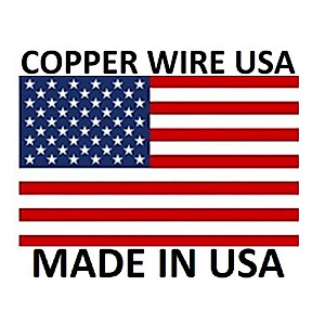 12 Ga Solid Bare Copper Round Wire 50 Ft. Coil (Dead Soft) 99.9% Pure