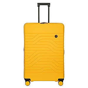 Bric's 28" Expandable Spinner Suitcase - Travel Luggage with TSA-Approved Lock and Hard Shell Exterior - B|Y Ulisse - Mango