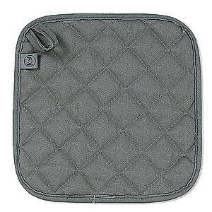 Beemojo Oven pad Pot Holder 100% Water Resistant Thick Cotton, high Heat Repellent Padding, Hanging Loop, Double Stiches, Machine Washable, Comfortable, Easy to Store