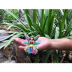 GlitZGlam Daisy The Gorgeous Miniature Fairy for Your Fairy Garden/Miniature Garden