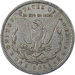 1896 O Morgan Dollar VF Very Fine 90% Silver $1 US Coin Collectible