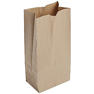 AJM Brown Paper Lunch Bags 40 Count