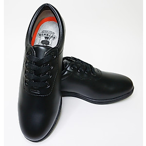 DINKLES Women's Glide Marching Band Shoes (Medium Width) (7.5, Black)