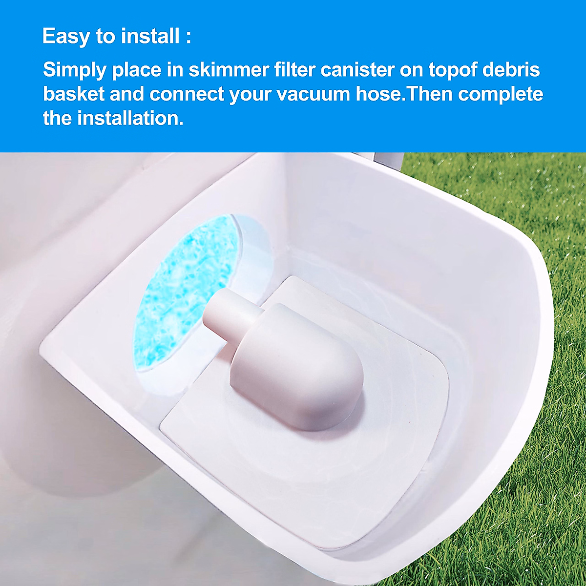 P58PP1955W05 Vacuum Plate Adapter Replace for Summer Waves Fit for Polygroup Skimmer Filter Pump Systems