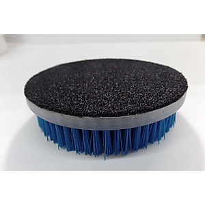 S.M. Arnold Loop Back Rotary Brush Velcro Stick 5 inch Diameter .875 inch Bristle Length