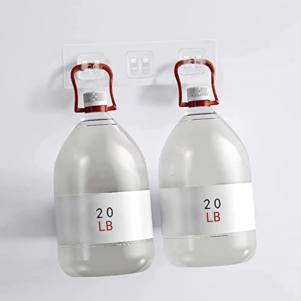 Shower Caddy Shelf Organizer Storage Rack (2-Packs), Adhesive Black Bathroom Accessories Basket Shelves with 13 Hooks & 2 Removable Hooks, No Drilling Wall Mount Shower Storage Accessories