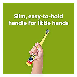 Colgate Kids Battery Powered Toothbrush, PJ Masks, Extra Soft Bristles, 1 Pack, Characters May Vary