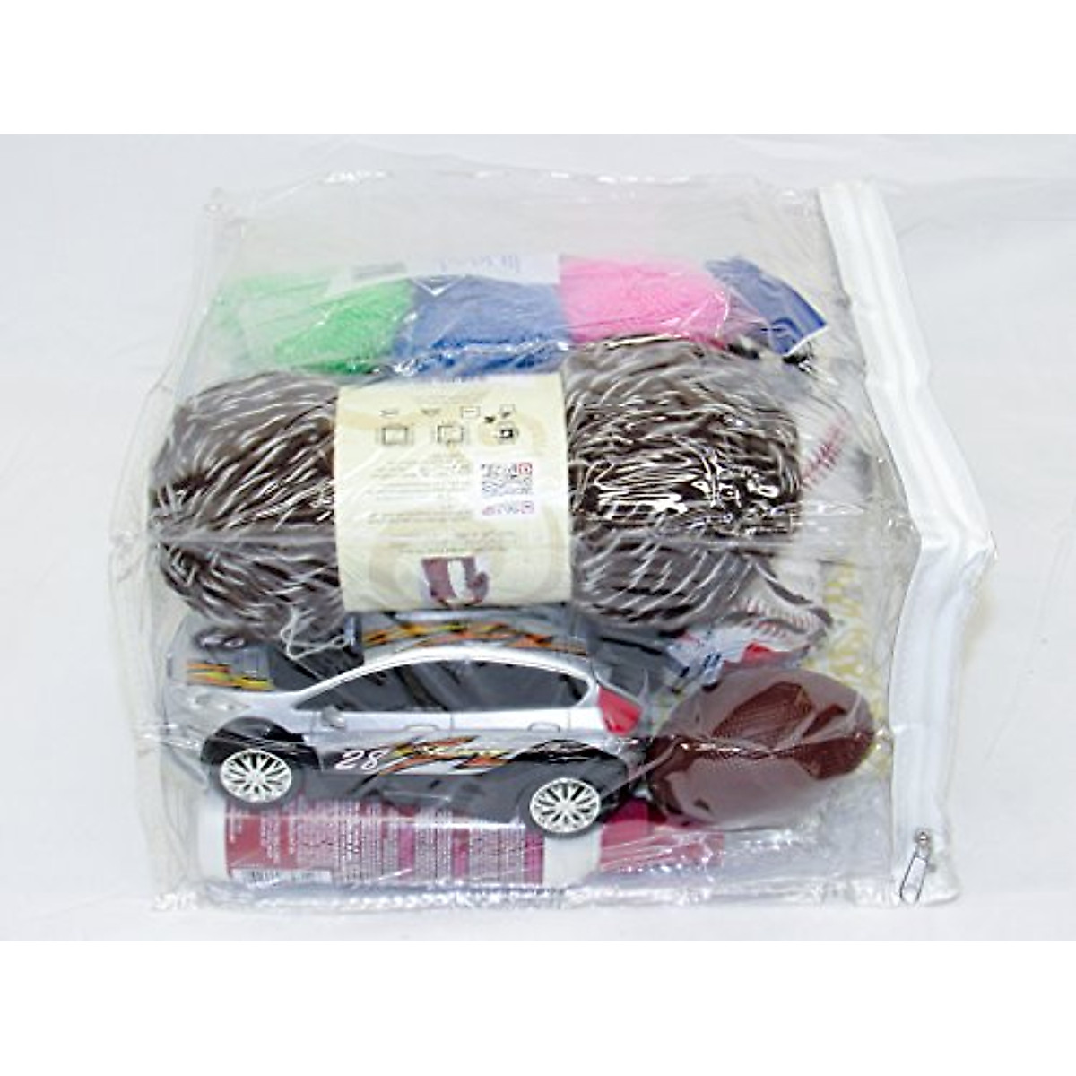 Oreh Homewares Heavy Duty Vinyl Zippered See-Through Storage Bags (Clear) for Jewelry, Shirts, Cosmetics, Arts & Crafts Supplies and Much More! (9" x 11" x 7") 3 Gallon 8-Pack