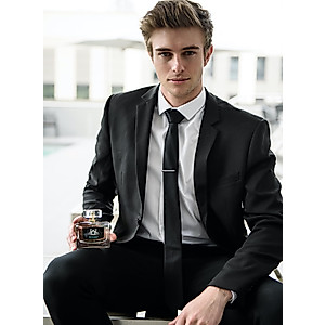 Jstyle 10pcs Tie Clips for Men Tie Bar Clip Set for Regular Ties Necktie Wedding Business Clips A