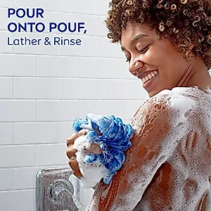 NIVEA Coconut and Almond Milk Body Wash with Nourishing Serum, 20 Fl Oz Bottle