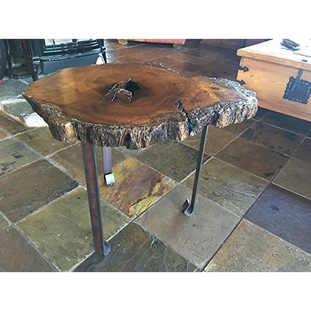 Straight Leg Brackets - 4 Pack (Size Ranges: 4" to 24") (1.5" Wide - 3/16" Thick Metal) Straight Metal Legs, Table Legs, Bench Legs, Industrial Modern, DIY, Hairpin