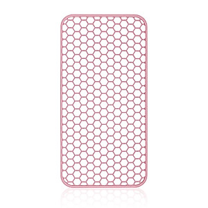 Large Heat Resistant Mat for Hair Styling Tools, Silicone Heat Pad for Curling Iron, Portable Travel Flat Iron Mat for Hair Straightener, Curler Wand, Hot Waver (Pink)