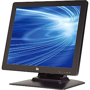 Elo Touch E785229 1723L iTouch Plus LED Desktop Touch Monitor, Zero Bezel, Multi Touch, Anti Glare, 17" Size, Black