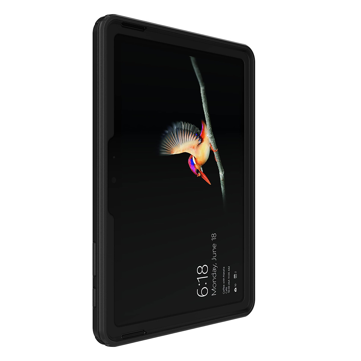 OtterBox Defender Series Case for Microsoft Surface Go 3 & Surface Go 2 (ONLY) Non-Retail Packaging - Black