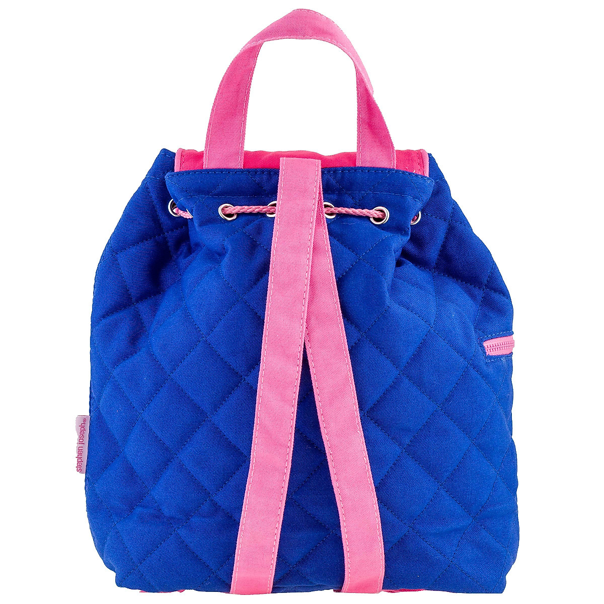 Stephen Joseph Quilted Rainbow Backpack for Girls with Coloring Activity Book