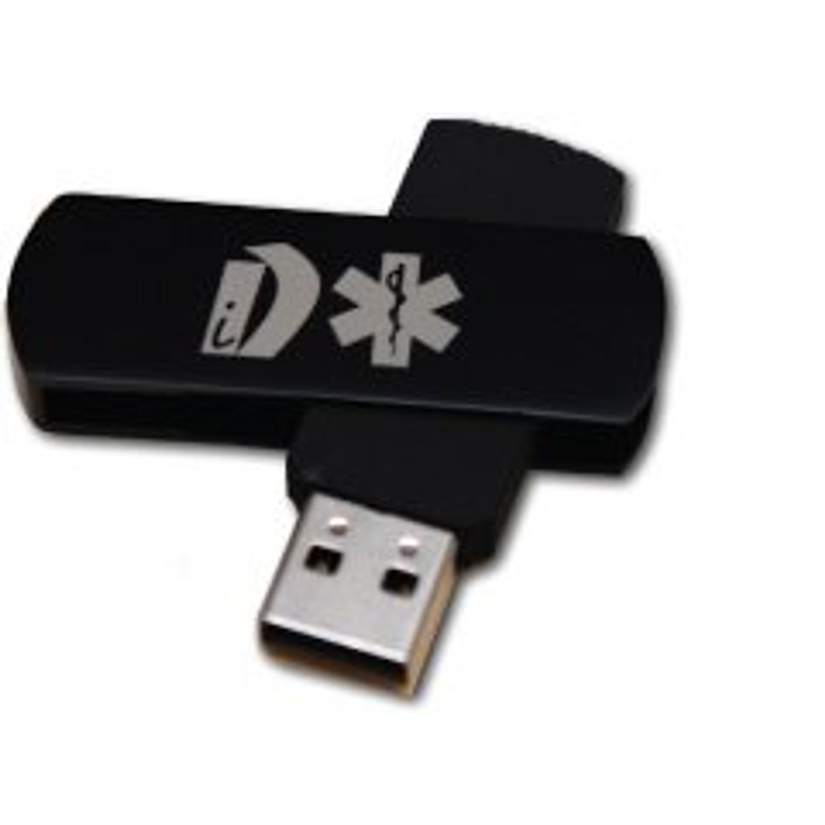 Secure Electronic USB Medical Identification Data Device to Keep Your Personal Data Safe for Medical Emergencies with Easy EMT Access