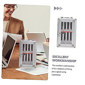 MAGICLULU Mobile Phone Safe Storage Cabinet with Lock Desk Speaker Smart Phone Cell Phone Cabinet Cell Block Phone Jail Fridge Locks Aluminum Alloy Frame, Fiberboard Phone Storage Box Locker