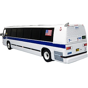 TMC RTS Transit Bus MTA New York 47 LaGuardia Airport Marine Air Term MTA New York City Bus Series 1/87 Diecast Model by Iconic Replicas 87-0397