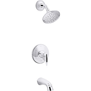 KOHLER Alteo Rite-temp Bath and Shower Trim with Lever Handle and 1.75 Gpm Showerhead