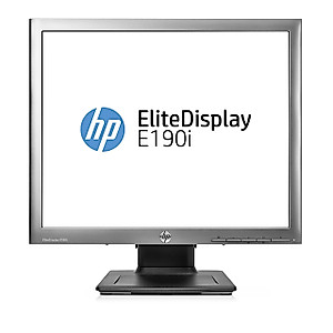 HP E4U30A8#ABA EliteDisplay E190i 18.9'' LED-Backlit LCD Monitor, Silver (Renewed)