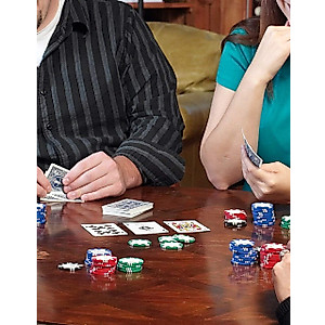 Bicycle Clay Poker Chip Set: 100 Count