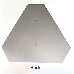 Slow Moving Vehicle Sign, Farm Triangle Safety Sign, Aluminum 14"x16" Engineering Grade Reflective for Golf Cart