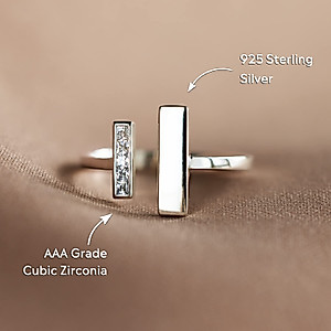 STORYJEWELLERY Through Thick and Thin Mother Daughter Rings for Women, Daughter Gifts from Mom, Mother Daughter Gift, Gifts for Daughter from Mom, Mom Gifts from Daughter(S 05)