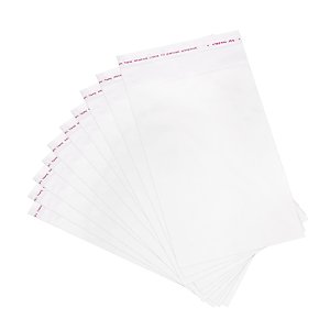 uxcell 500Pcs Clear Cello Bags, 3" x 5" Plastic Self Sealing OPP Cello Treat Bags Cello Poly Bags for Packing Cookies Candy Jewelry Gifts, Clear