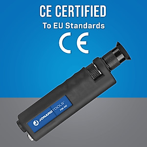 Jonard Tools FIM-400 Fiber Optic Inspection Microscope 400x with FC/SC/ST and LC Adapters