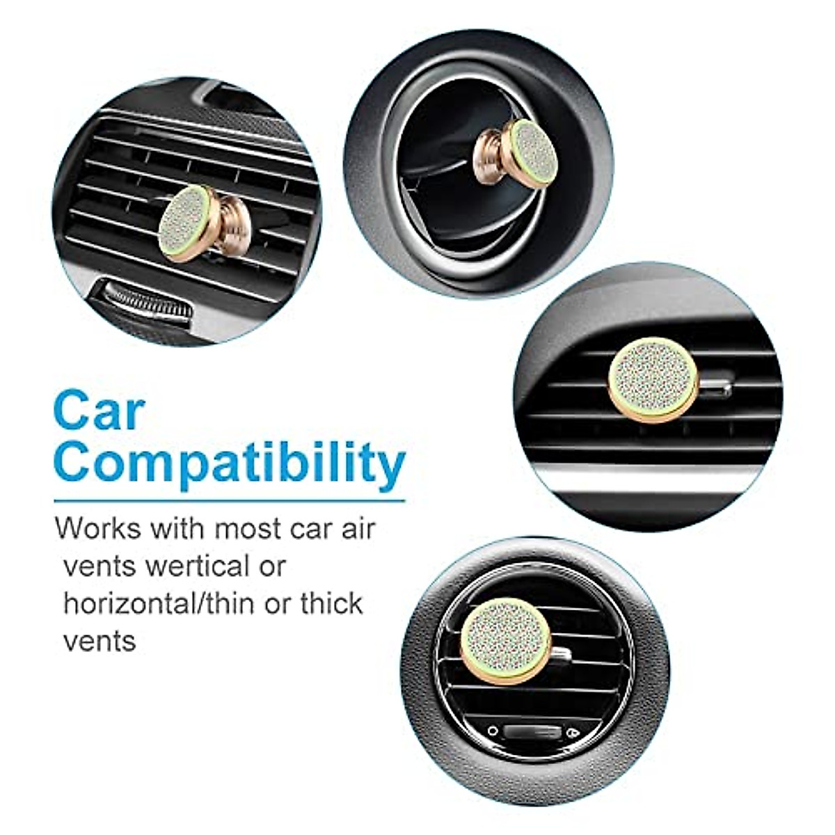 Mexican Style with Cactus Magnetic Phone Holder for Car Air Vent Holder Clip Compatible with All Smartphones & Tablets