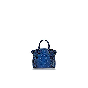 BRAHMIN Blue Viper Ombre Melbourne Duxbury Satchel