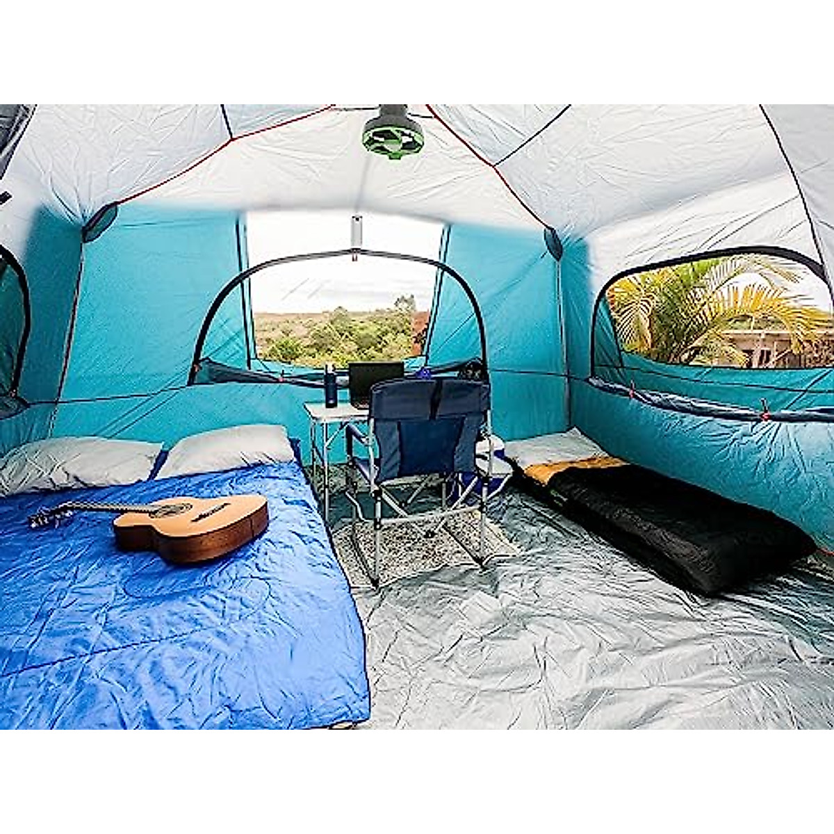 NTK Flash 8 Sleeps up to 8 Person 13.1 by 8.9 FT Outdoor Instant Cabin Family Camping Tent 100% Waterproof 2500mm