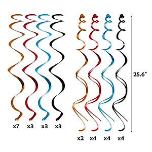 Day of the Dead Hanging Swirl Decorations 30 Ct Día de los Muertos Hanging Ceiling Spirals Decor Sugar Skull Papel Picado Marigold Flowers Cutouts for Mexican Birthday Wedding Halloween Party Supplies